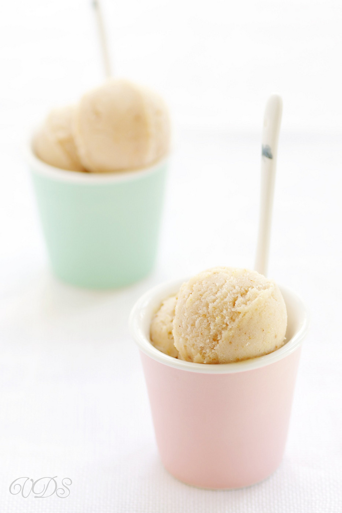 Glace (sorbet?) aux figues et lait d'amandes: les parfums du sud de l ...