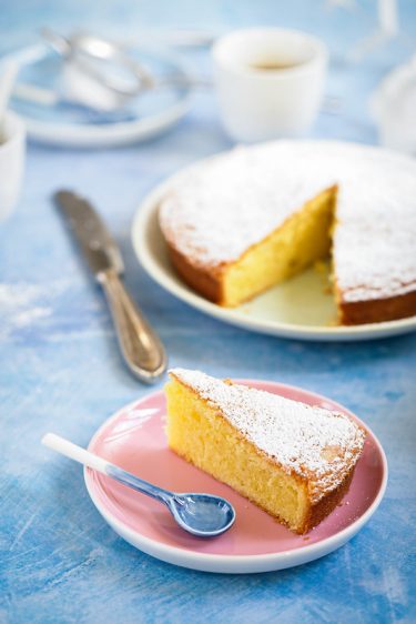 Torta paradiso gâteau fondant - Recette italienne et vidéo - Un ...