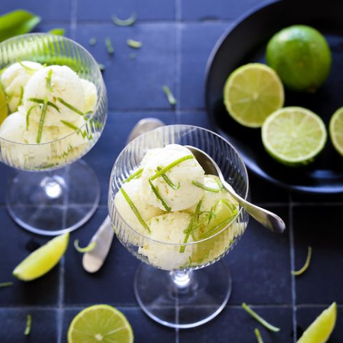 Granité citron basilic - Recette italienne facile - Un déjeuner de soleil