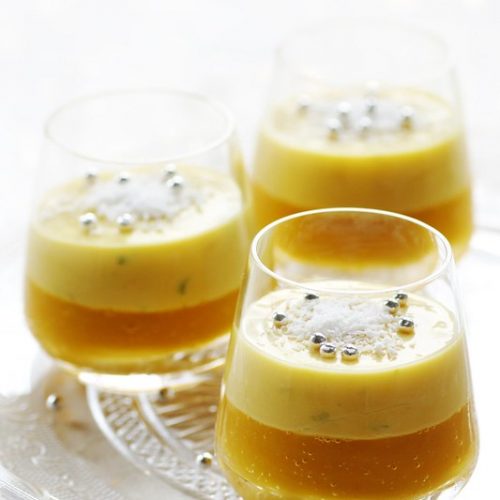 Verrine au chocolat praliné et orange - Recette dessert rapide - Un ...