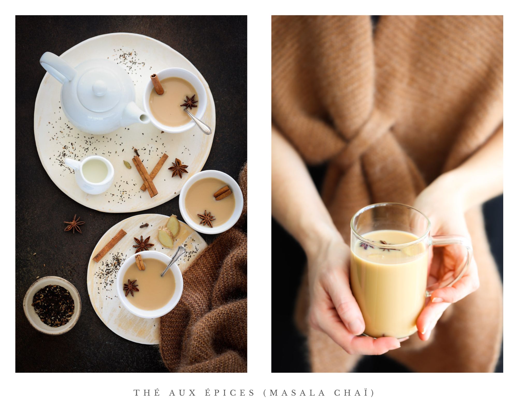 Thé aux épices et au lait (Masala chai) - Recette indienne - Un ...