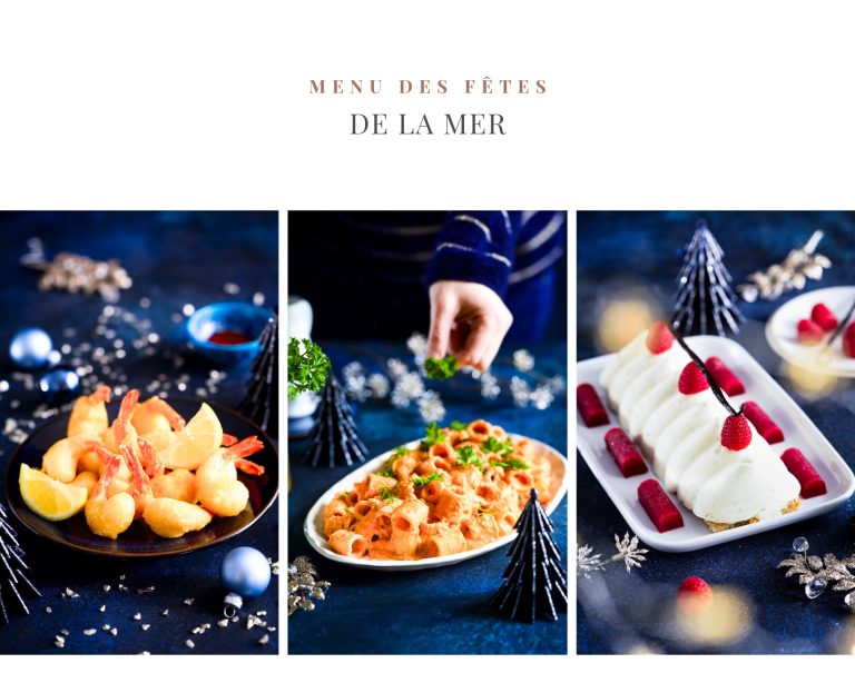 Cinq menus faciles pour les fêtes - Recettes classique, poisson, vegan ...